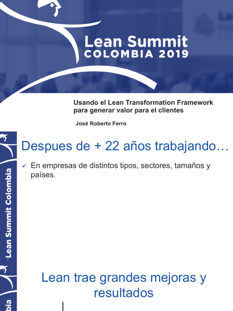 Lean Transformation Framework - Ferro | PDF | Aprendizaje | Pensamiento