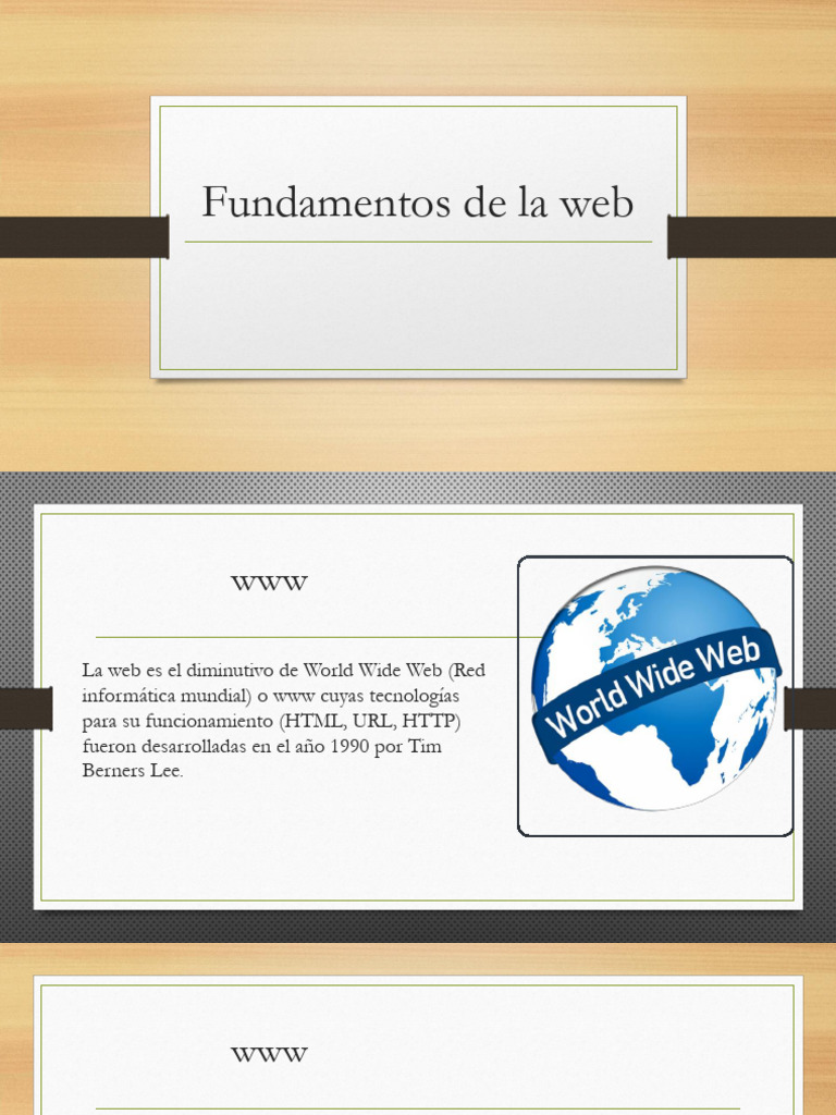 Fundamentos de La Web | PDF | Word Press | Red mundial