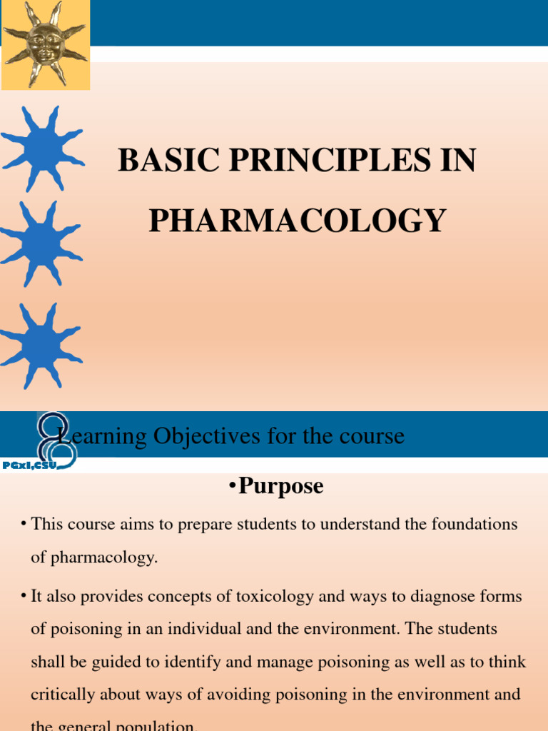 Basic Principles in Pharmacology | Download Free PDF | Pharmacology ...