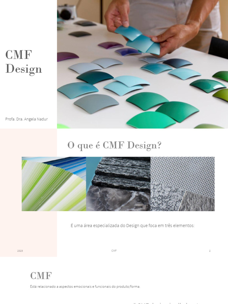Design CMF | PDF | Cor | Percepção
