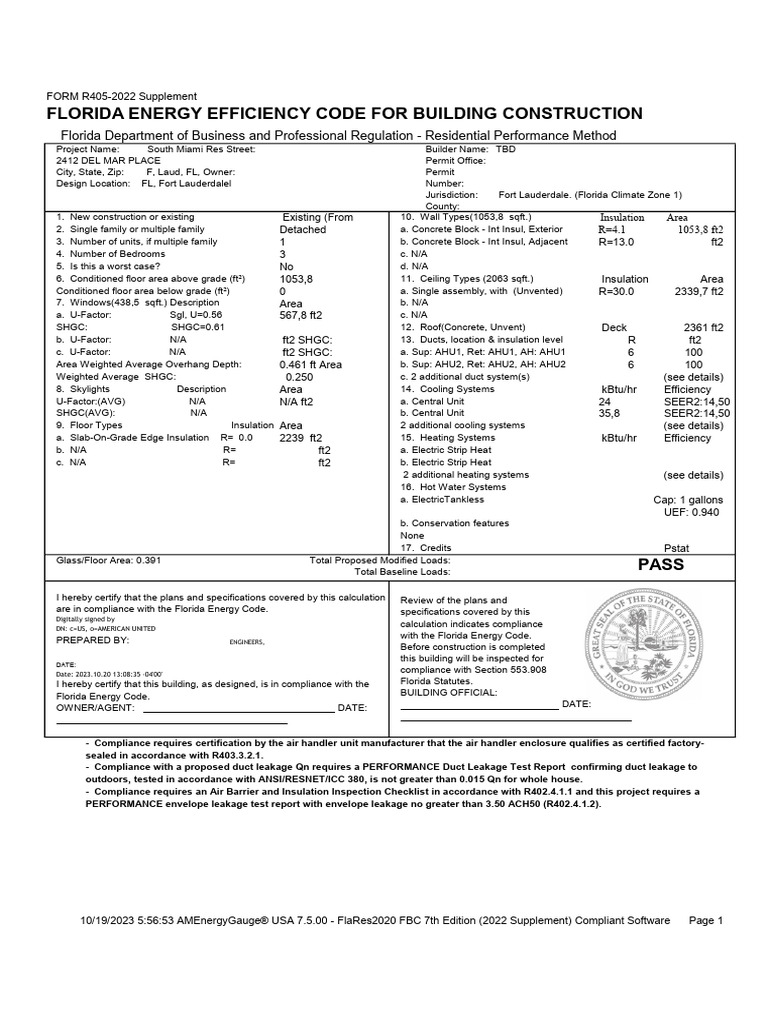 R405-2022 2412 Del Mar Place | PDF