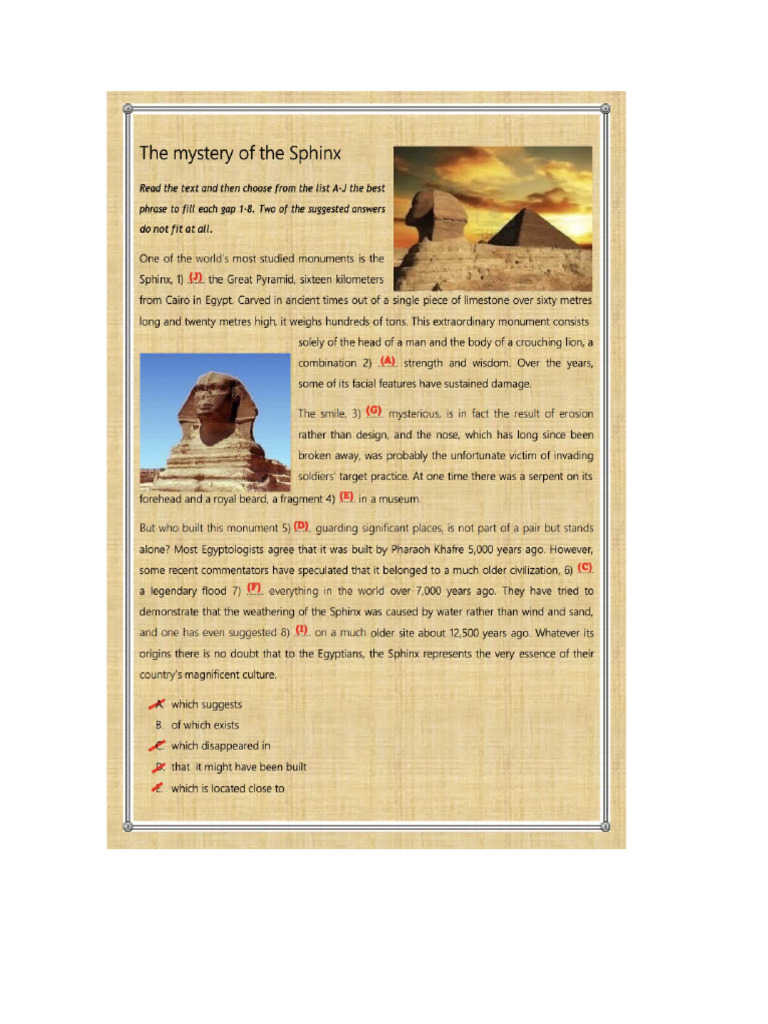 Sammy Alcalde Arcentales - Relative Clauses Worksheet | PDF