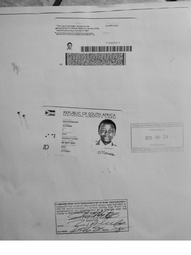 Identity Document | PDF