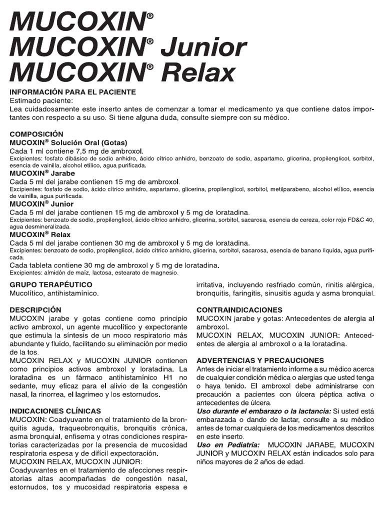 Mucoxin | PDF