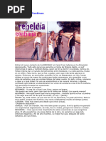 Rebelde Way Primera Temporada | PDF | Programas de televisión | Drama Television Series