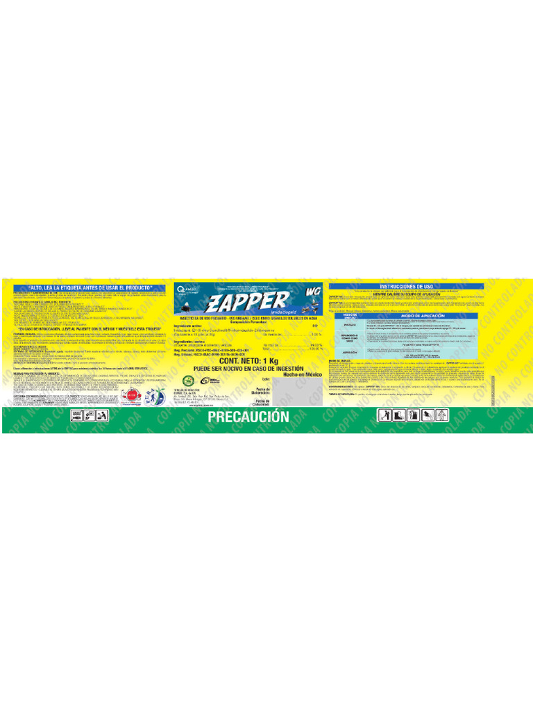 Etiqueta Zapper | PDF