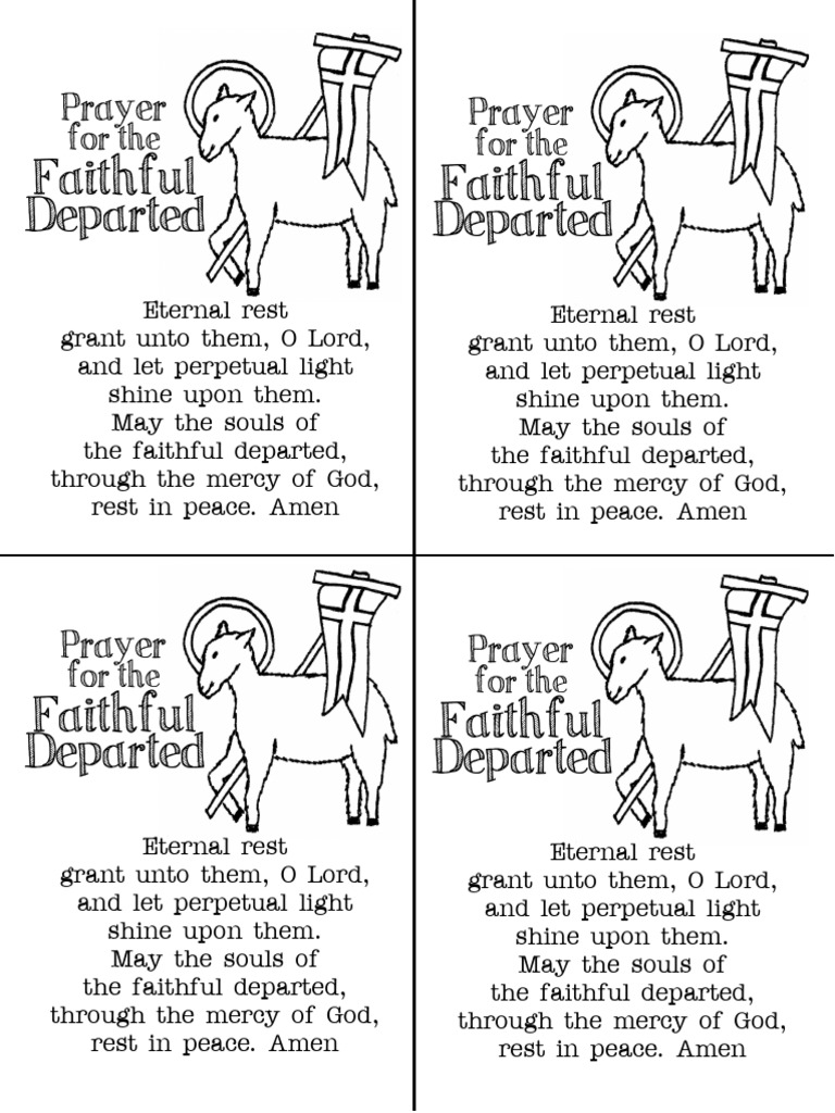 Eternal Rest Prayer | PDF