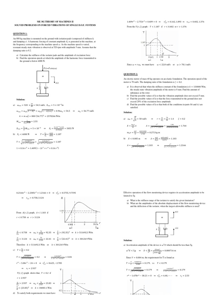 Me302-Ch.5 Prob-Spring 2020-Online | PDF