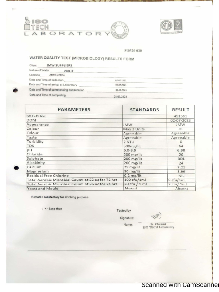 WTR Report July23 - 1 | PDF