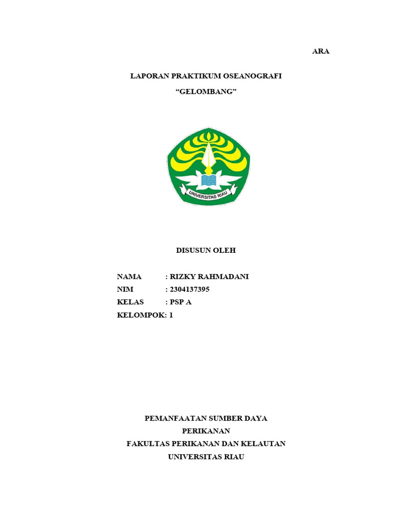 LAPORAN PRAKTIKUM Ikyy | PDF | Sains & Matematika