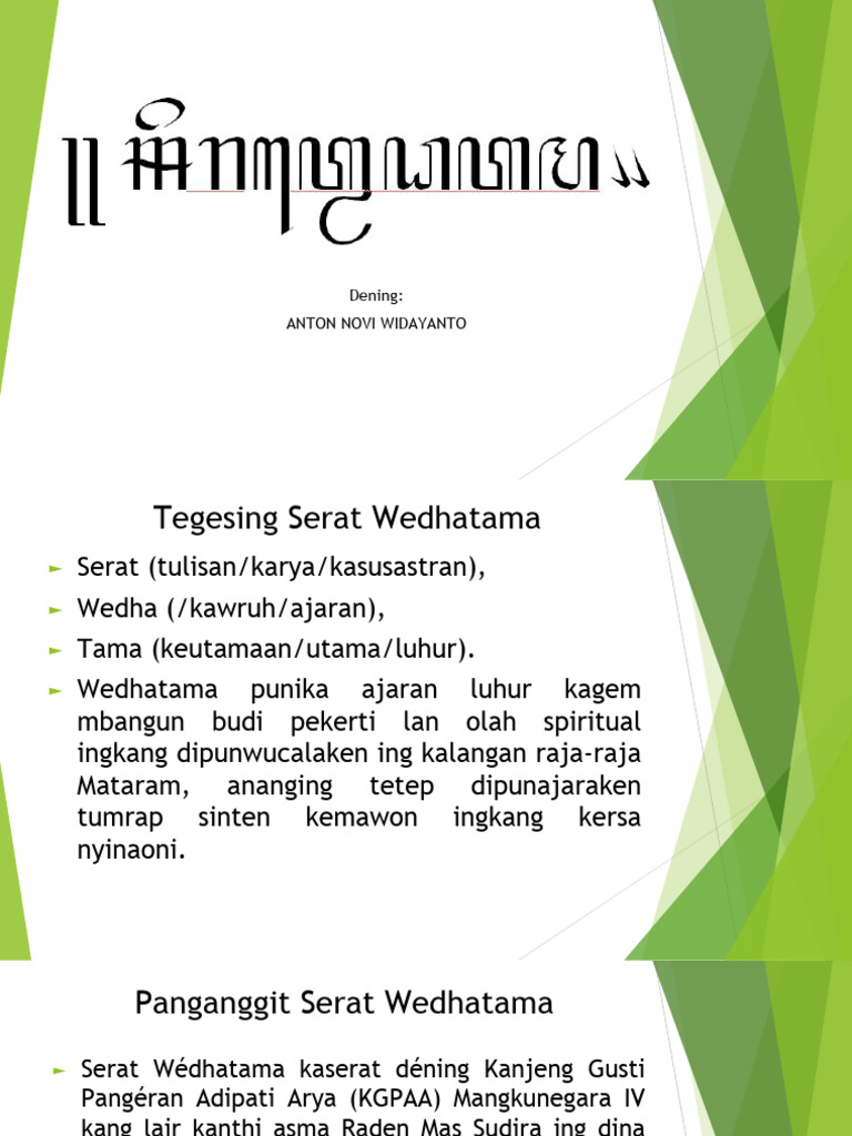 Kumpulan Media PPT Bahasa Jawa Kelas 11 | PDF