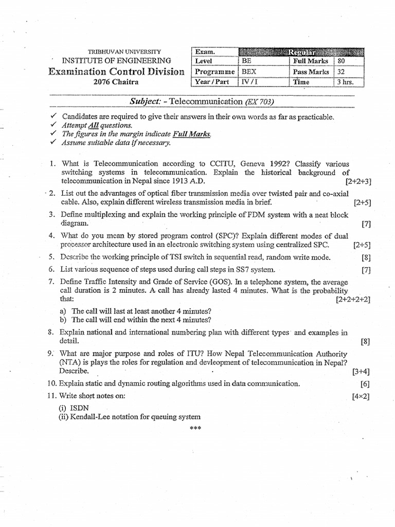 Telecommunication | PDF