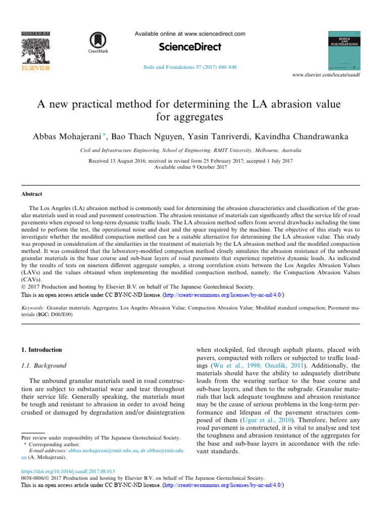 Modified Method for LA Abrasion Test | PDF | Construction Aggregate ...