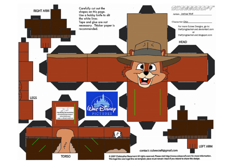 Chip Paper Toy Paper Craft | PDF