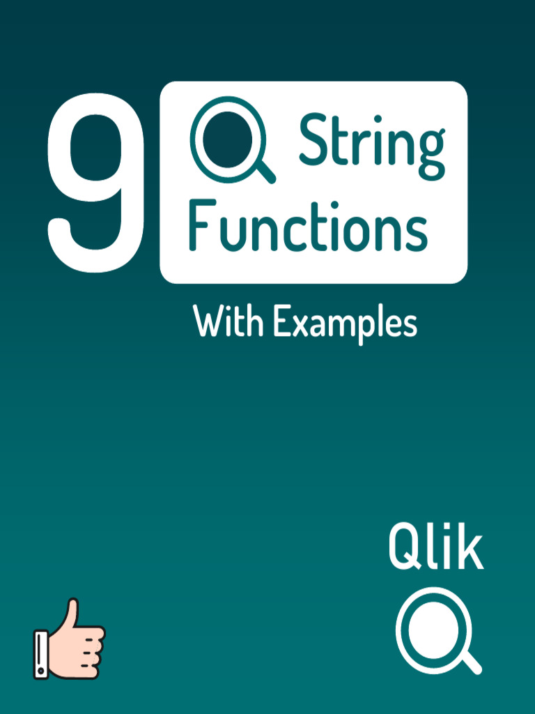 String Function That Can Save Effort and Time | PDF | Software ...