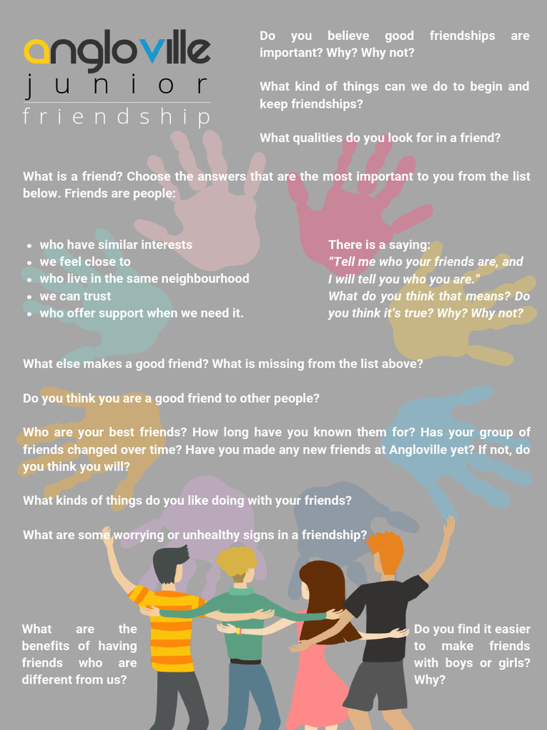 Friendship | PDF | Self-Improvement | Lifestyle