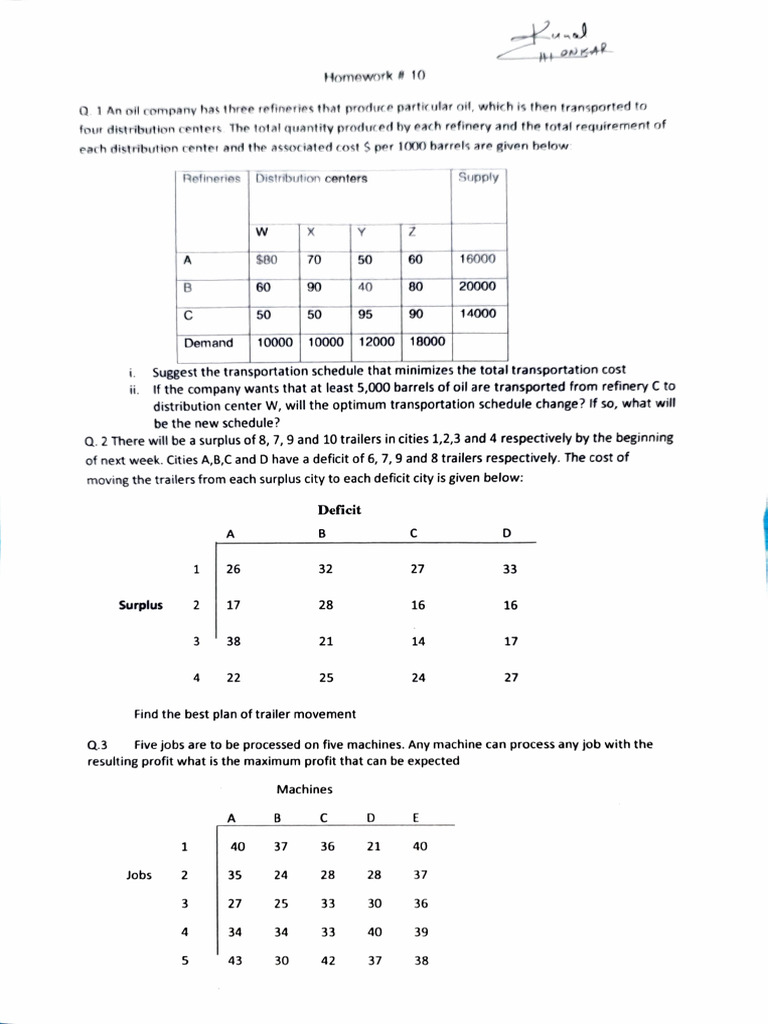 Tut 10 MIN 311 | PDF