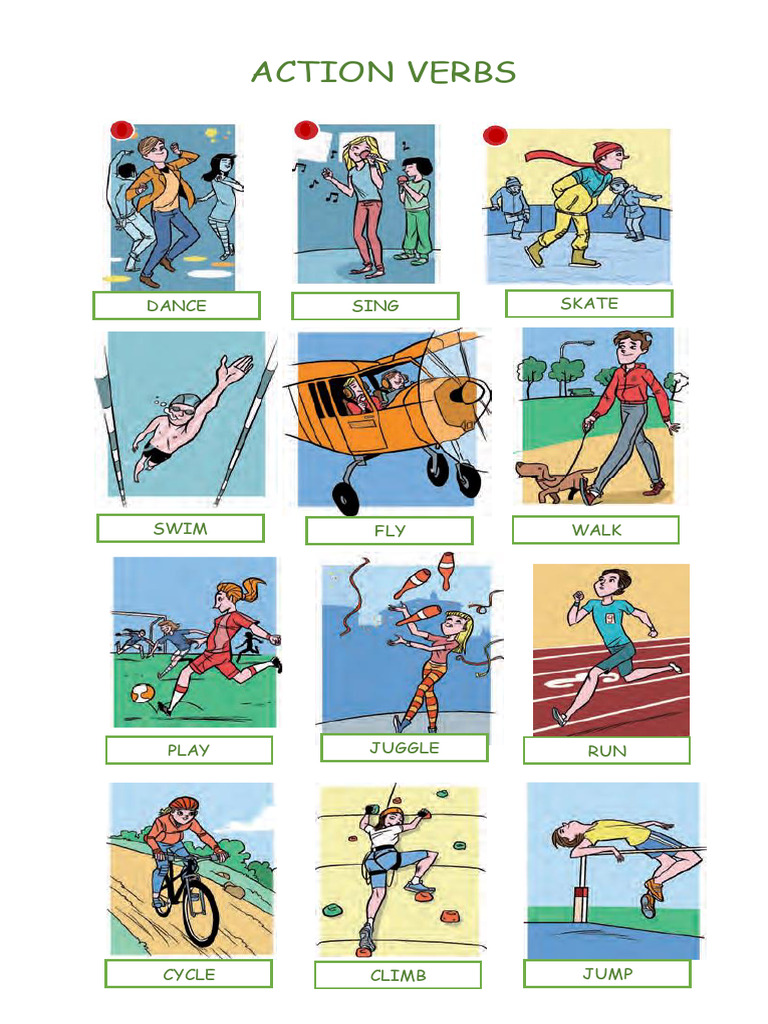 Action Verbs | PDF