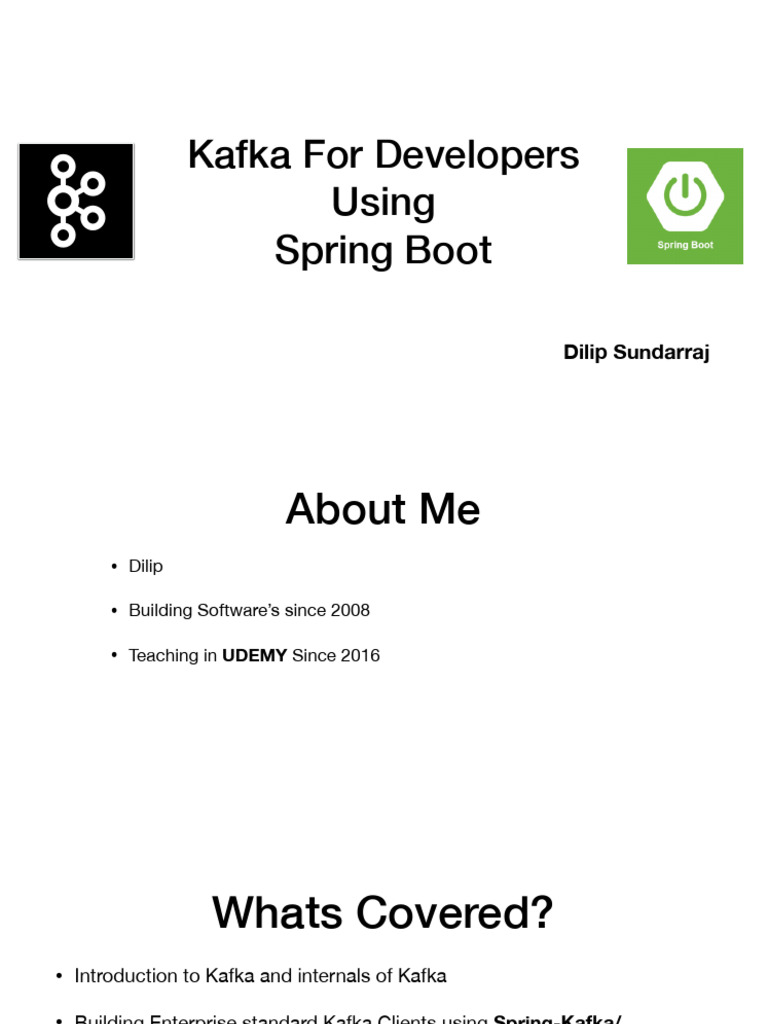Kafka Using Spring Boot v2 | Download Free PDF | Transport Layer Security | Spring Framework