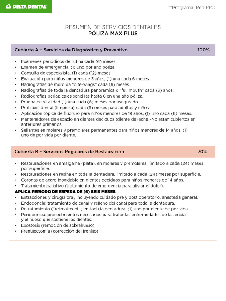DD Resumen-Servicios Max Plus ALEXANDRA-PRADO | PDF | Ortodoncia | Odontología