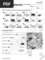 Tiger 2 Unit 5 Extra Vocabulary Test | PDF
