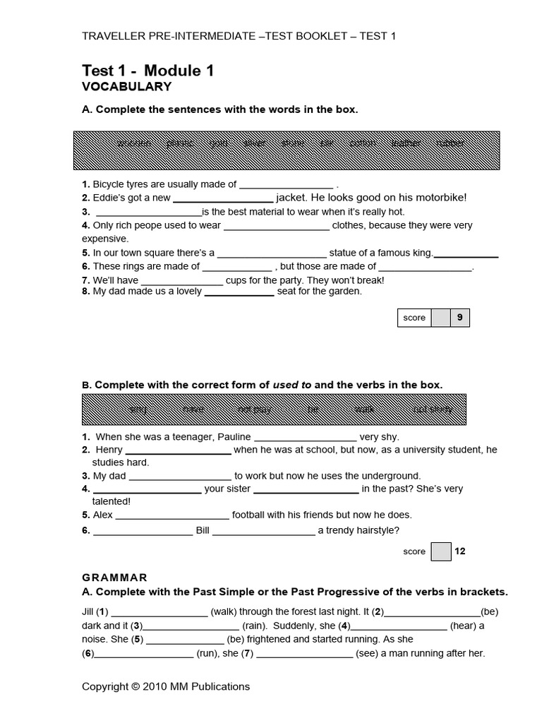 Project 4 Unit 1 | PDF | Linguistics | Grammar