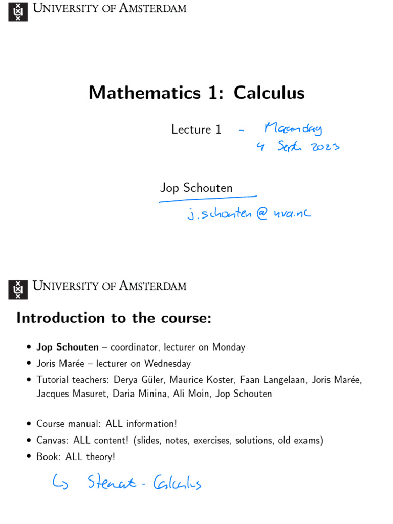 Calculus 1 | PDF | Function (Mathematics) | Set (Mathematics)