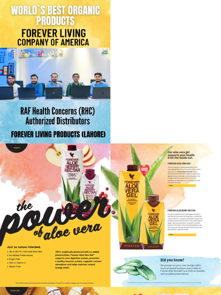 Forever Living Products 2022-Product-Brochure PDF | PDF