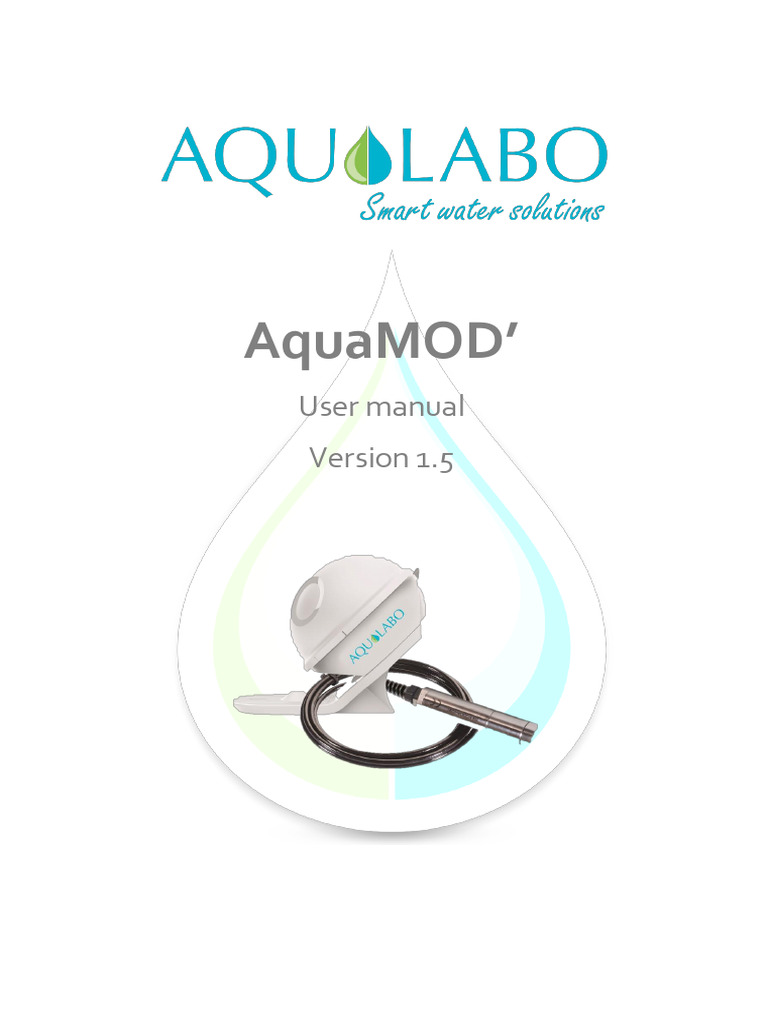 User Manuel Aqua Connect | PDF | Wi Fi | Gateway (Telecommunications)