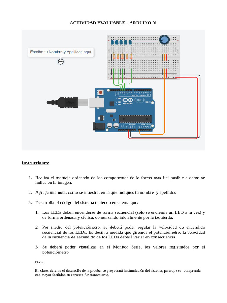 Control Secuencial LEDs con Arduino | PDF | Negocios