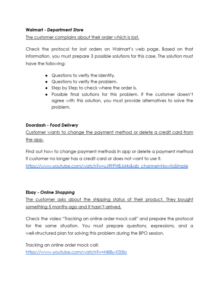 Campaings and Problems | PDF | Online Shopping | Walmart