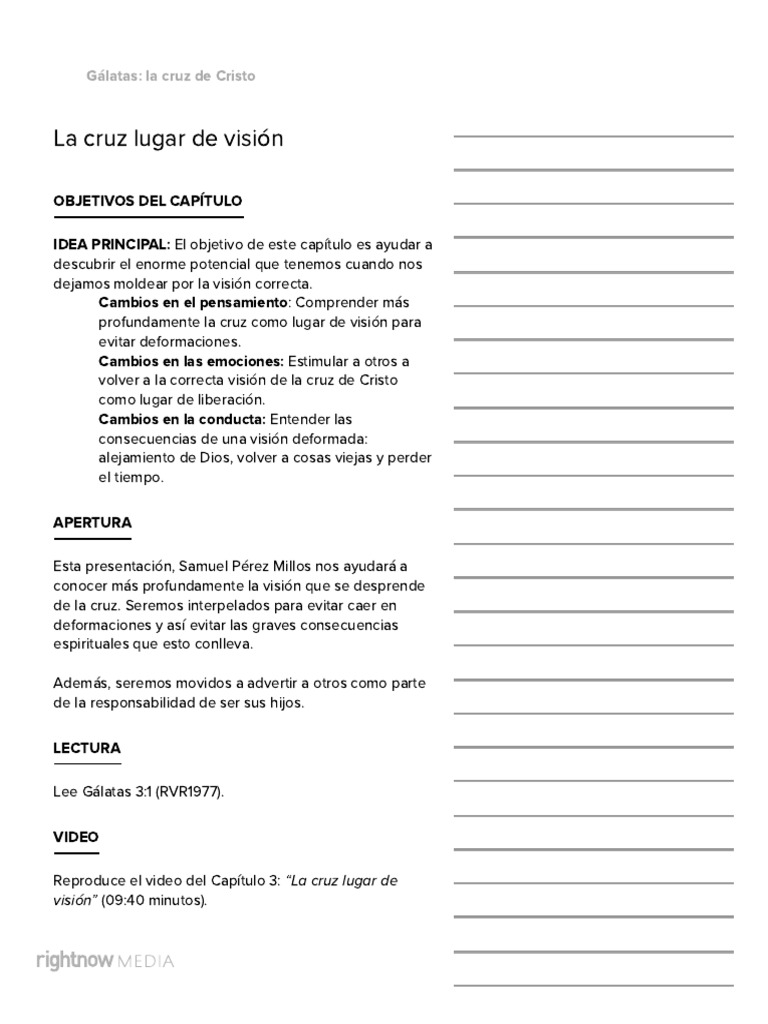 La Cruz Lugar de Visión | PDF