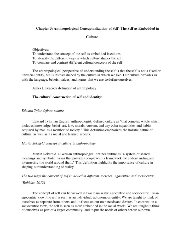 Cultural Influences on Self and Identity | PDF | Social Science | Wellness