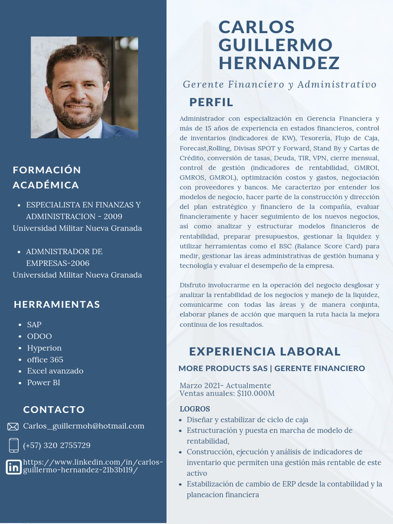 CV Carlos G Hernandez | PDF