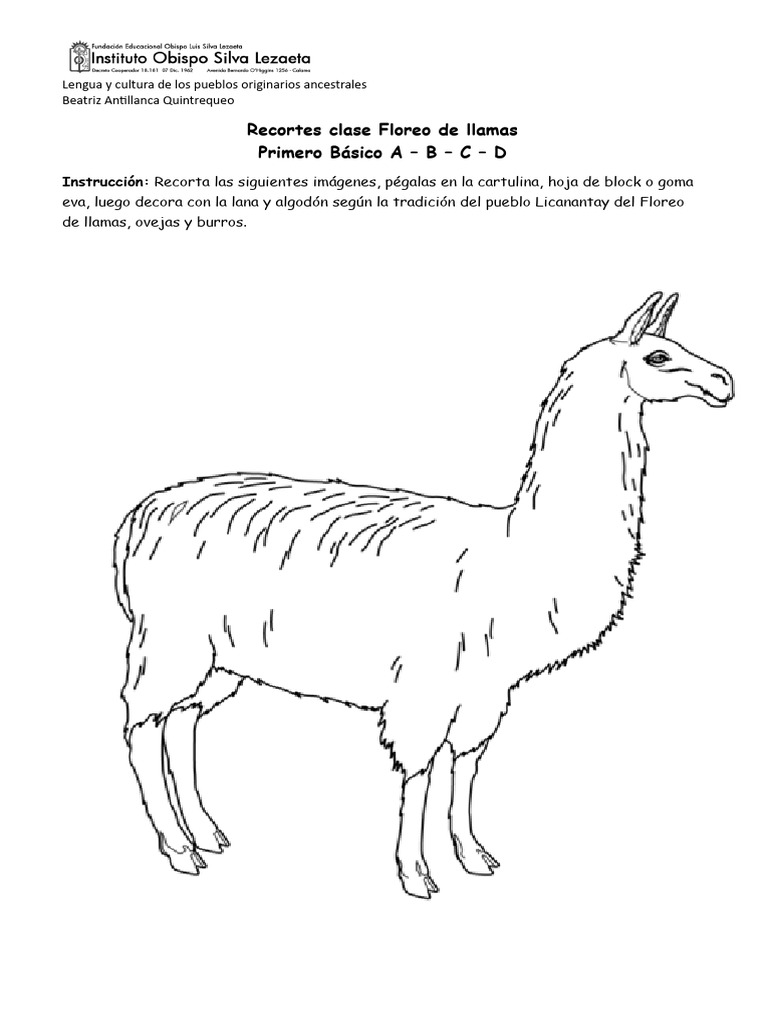 Guia 8 - Floreo Llamas | PDF