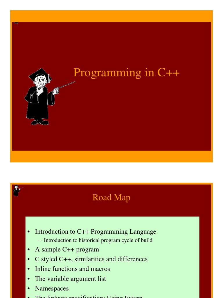 Cpp Slides Pdf C Constructor Object Oriented Programming 