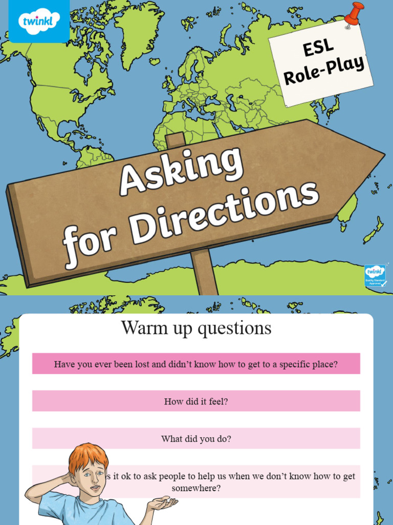 T 1677482112 Esl Asking For Directions Role Play Teens b1 b2 - Ver - 5 ...