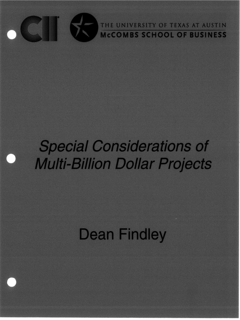 Megaprojects Findlay 2007 | PDF