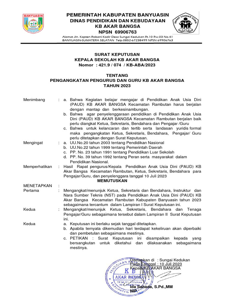 SK KB TH 2023 Fix | PDF