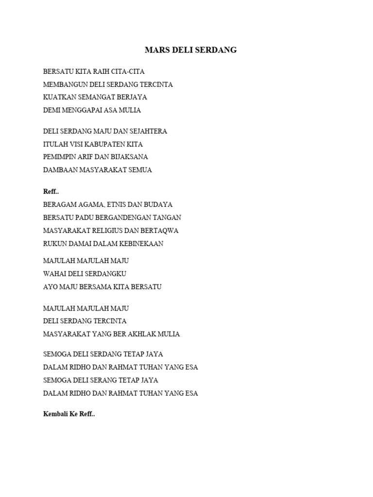 Mars Deli Serdang | PDF