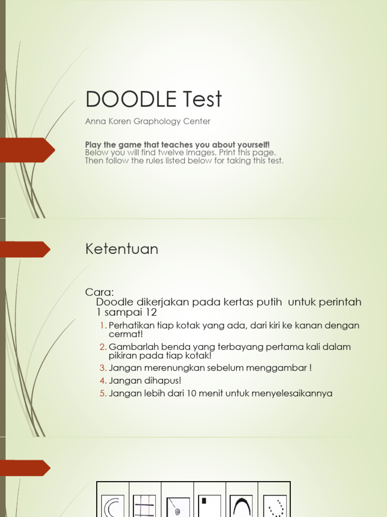 DOODLE Test | PDF