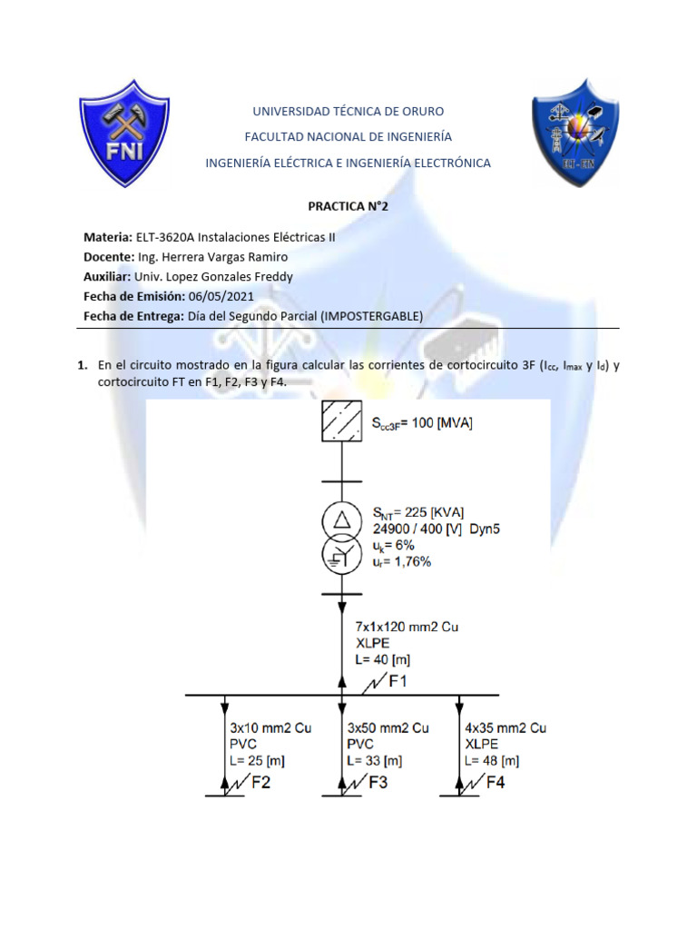 Práctica N°2 (ELT3620 1-2021) | PDF