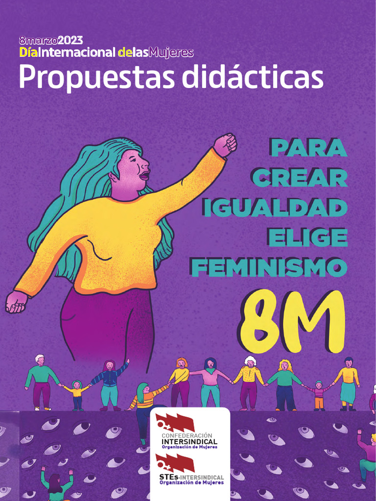 8M 2023 PropuestasDidacticas | PDF | Feminismo | Estudios de género