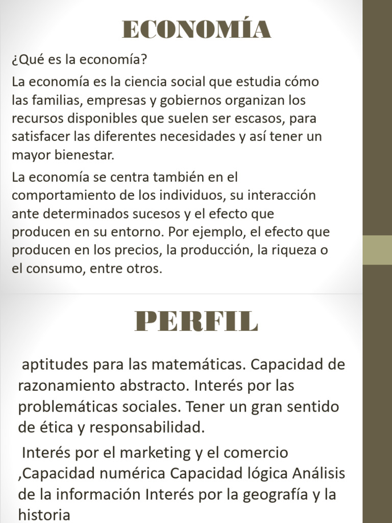 Guía para Estudiar Economía en Colombia | PDF | Ciencias económicas ...