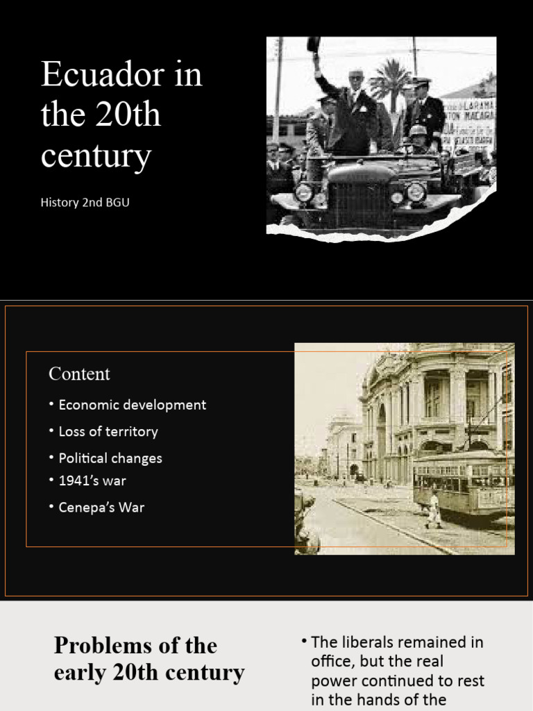 Ecuador's 20th Century Turmoil | PDF | Travel | History