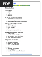 Pest Control Risk Assessment | PDF