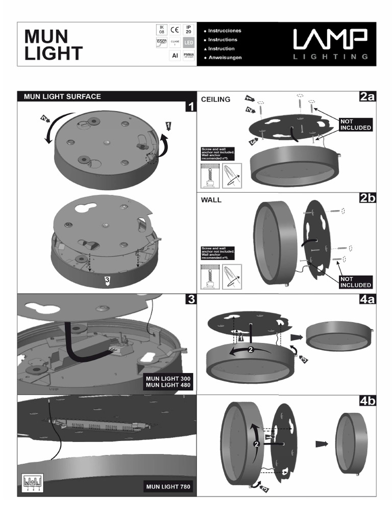 1004130-B-Instr - Mun Light | PDF