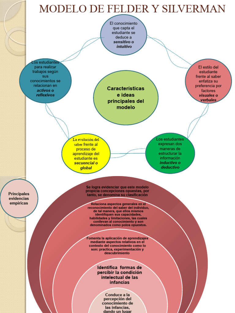 Modelo de Felder y Silverman Diapositivas | PDF | Conocimiento ...