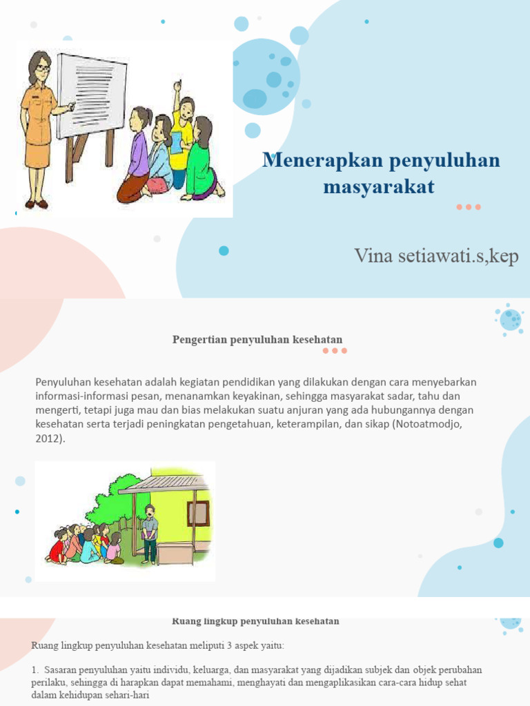 Penyuluhan Kesehatan Masyarakat Pdf