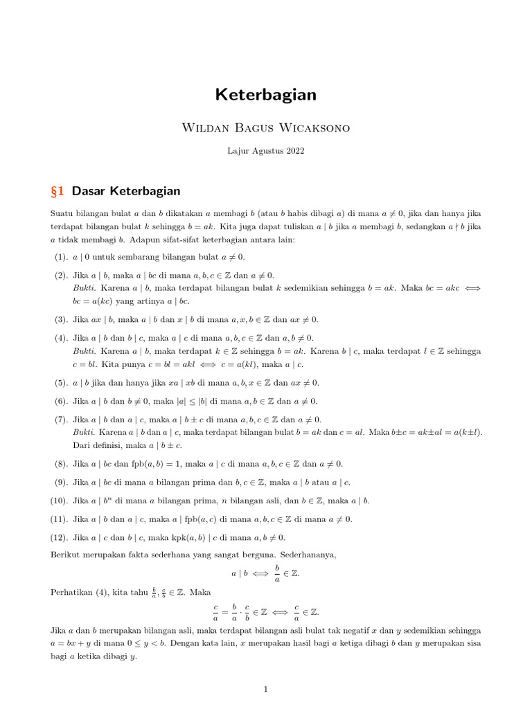 Keterbagian, FPB, KPK | PDF